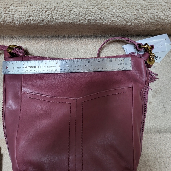 The Sak | Bags | Nwt The Sak Collective The 3 Leather Carbernet Hobo ...